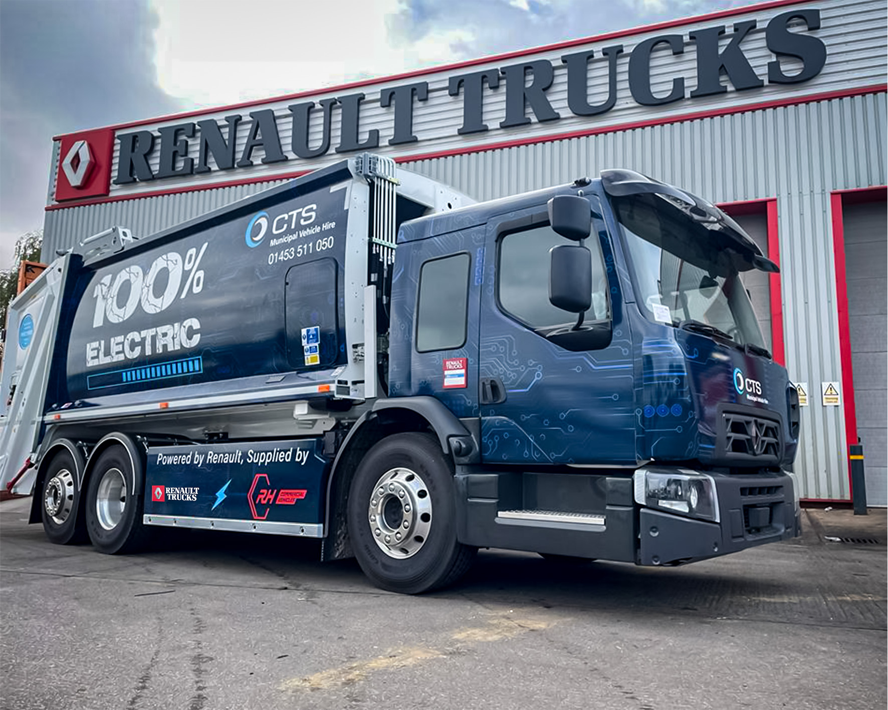 Electric refuse vehicles for hire! - RH Commercial Vehicles