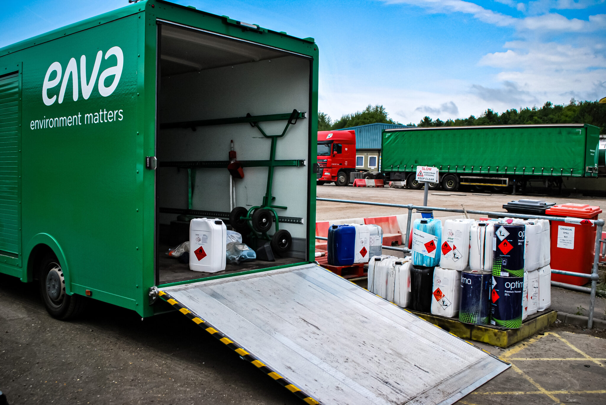 Three Vans for Enva - RH Commercial Vehicles